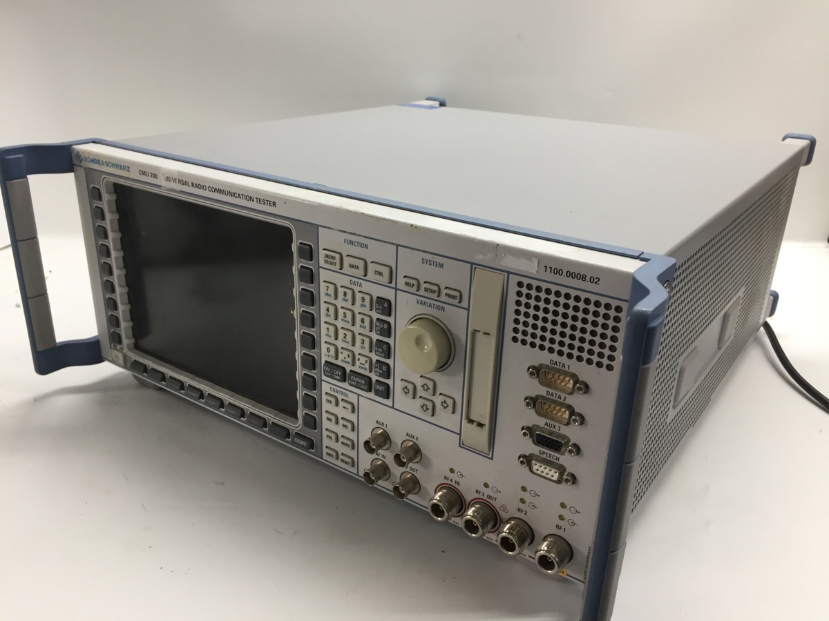 【傷や汚れあり】Rohde & Schwarz CMU200 UNIVERSAL RADIO COMMUNICATION TESTER 第3 ...