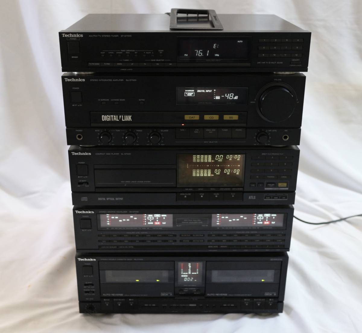 Technics/テクニクス システムコンポ/SU-D7000・SL-D7000・SH-D7000・RS-D7000・SB-D7000/難有 の落札情報詳細| ヤフオク落札価格情報 オークフリー