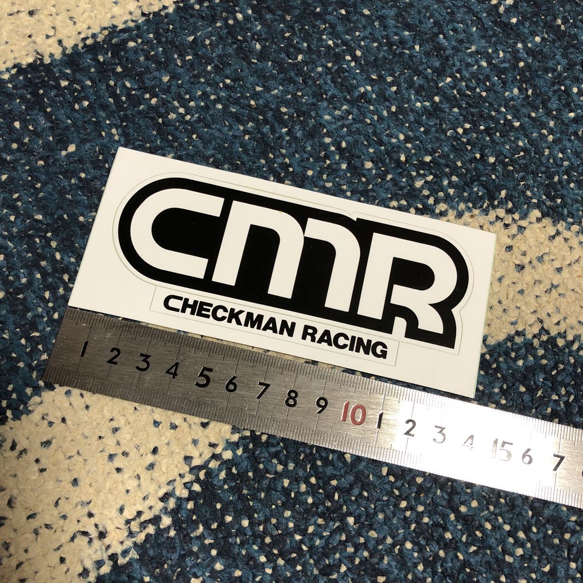 【未使用に近い】【非売品】CRM CHECKMAN RACING sticker チェックマン レーシング ステッカー 当時物の落札情報詳細 ...