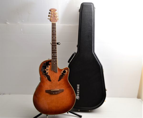 【やや傷や汚れあり】☆∮ Ovation Celebrity CS247 Middeep Body キバミあります オベーション ∮☆ の落札 ...