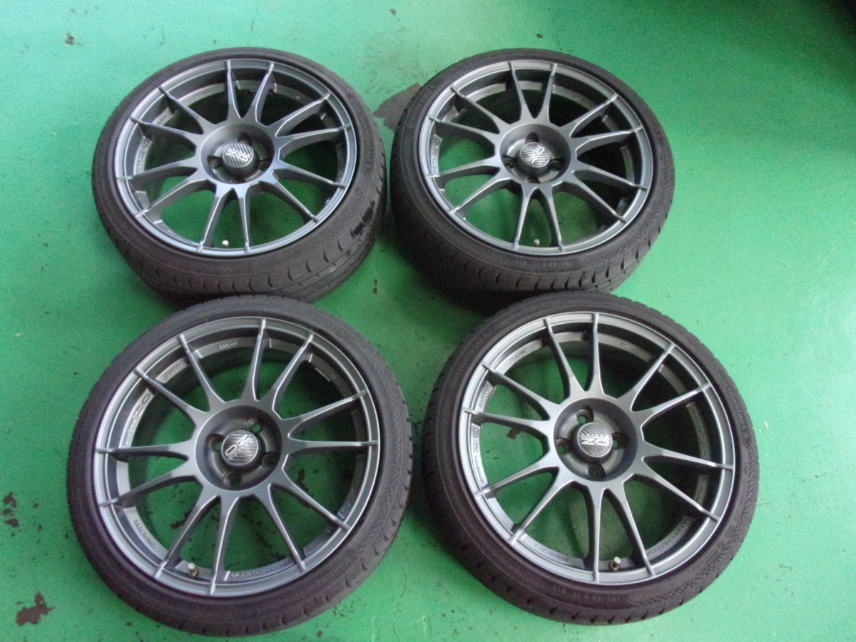 【やや傷や汚れあり】【OZ Racing】軽量！ULTRA LEGGERA♪7J×17+35 PCD98-4穴☆195/40R17[輸入1703]フィアット500、アバルト595など！の落札 ...