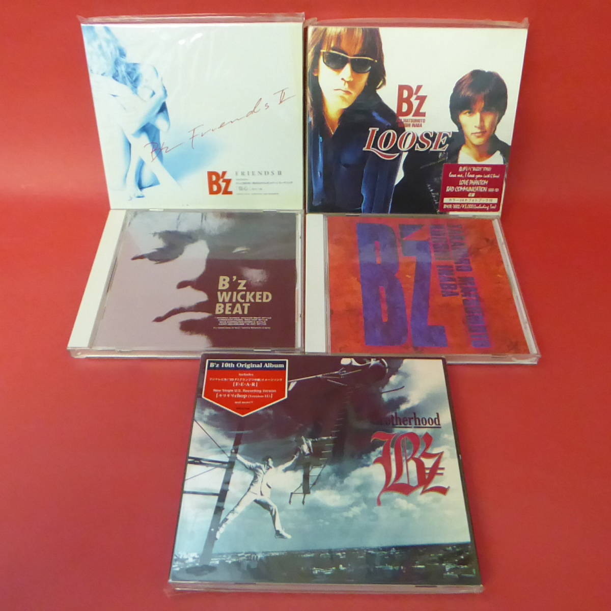 【やや傷や汚れあり】CD1-220406☆B'z CDまとめ売り5枚セットの落札情報詳細 - ヤフオク落札価格検索 オークフリー