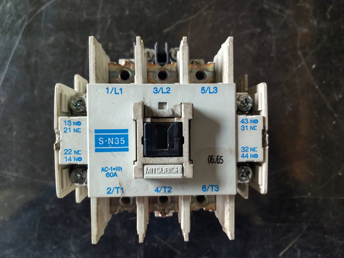 三菱電機 S-N35 電磁接触器 マグネットスイッチ 可逆 S-2XN35 S-2×N35 200V マグネットコンダクタ 電磁開閉器 ...