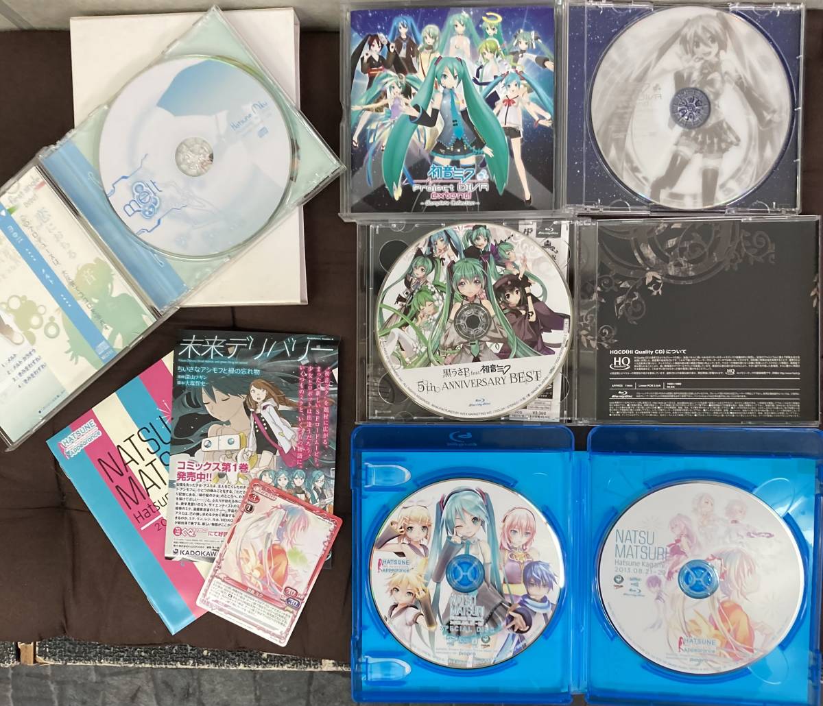 【目立った傷や汚れなし】初音ミク 大量セット! VOCALOID melt メルト CD＋DVD＝8枚 Project DEVA ...