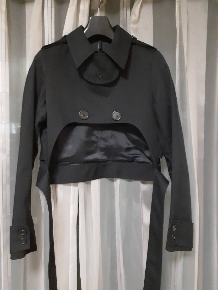 【目立った傷や汚れなし】Dior Homme 2007SS ディオール・オム ショート トレンチ エディ期 ブラック サイズ44の落札情報詳細 - Yahoo!オークション落札価格検索 オークフリー