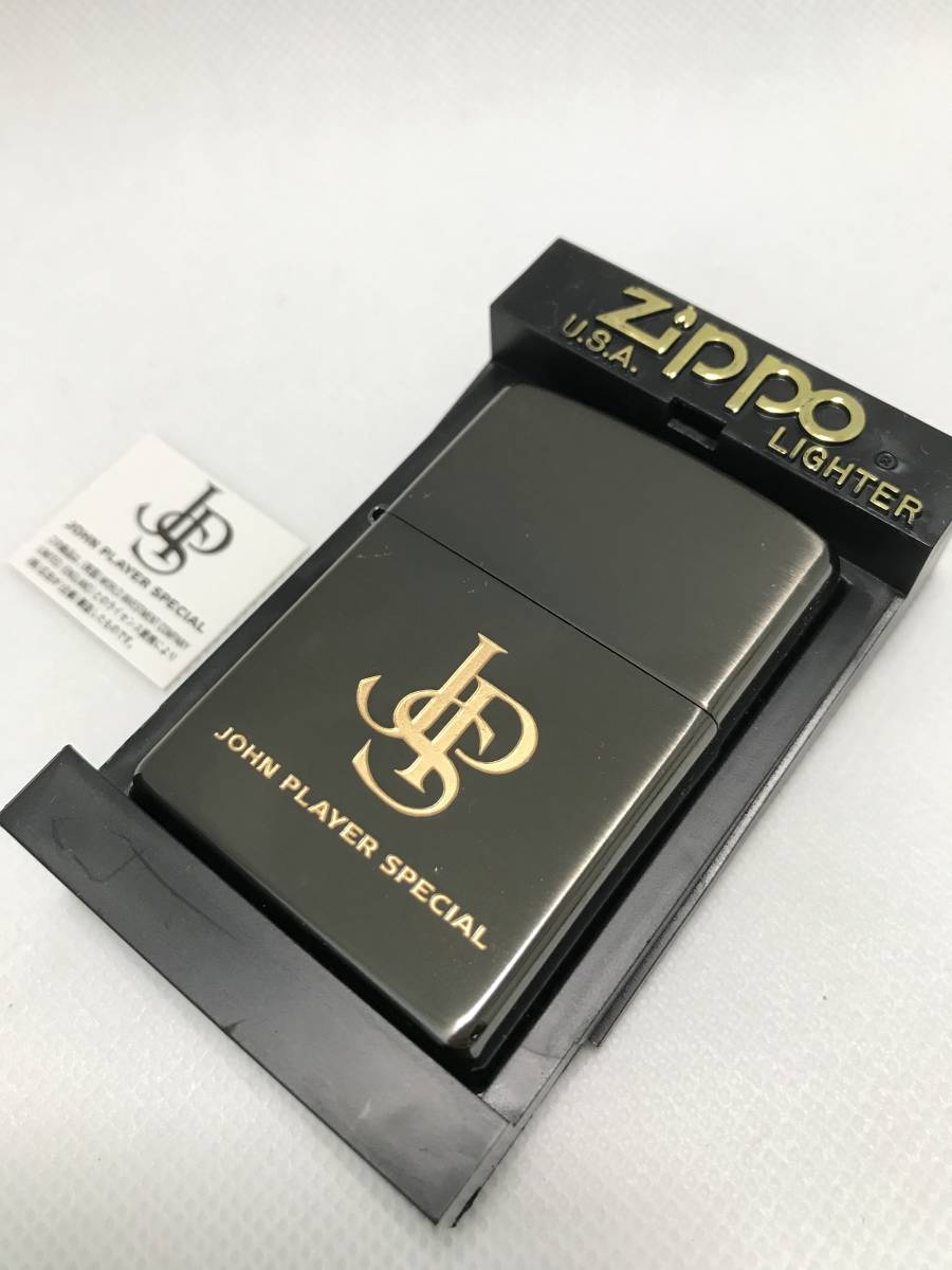 【未使用】【新品】ZIPPO ジッポー JPS John Player Special ジョン プレイヤー スペシャル ブラック特殊加工 2002年製 希少品の落札情報詳細 - ヤフオク落札 ...