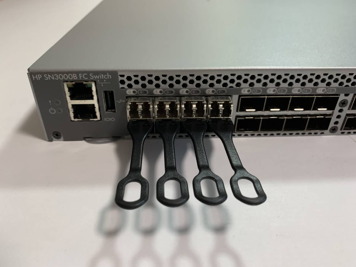 【中古】R057 Fujitsu ETERNUS SN200 model 600 SAN Switch ファイバチャネルスイッチ Brocade 300 OEM の落札情報詳細| ヤフオク落札 ...