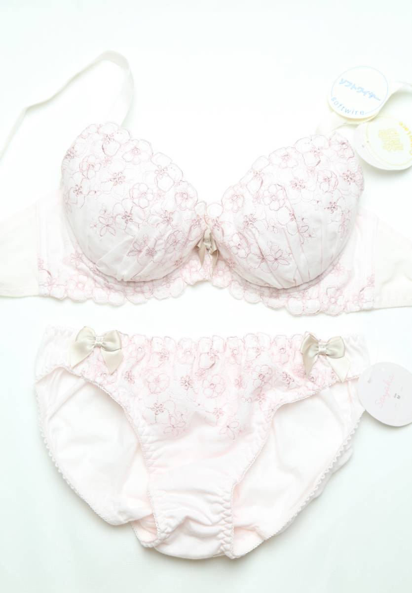 【未使用】F65ブラジャー＆Mショーツ♪pink cotton flower♪Sayaka♪サヤカ♪フェミニン♪清楚♪可愛い下着♪高級ランジェリー♪新品の落札情報詳細 - ヤフオク落札価格情報 ...