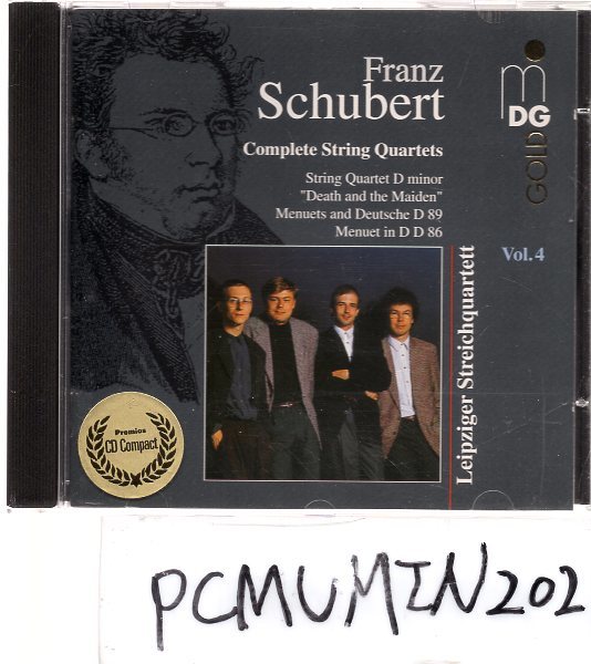 【目立った傷や汚れなし】シューベルト：COMPLETE STRING QUARTETS VOL.4/LEIPZIGER STREICHQUARTETTの落札情報詳細 - ヤフオク落札価格検索 ...