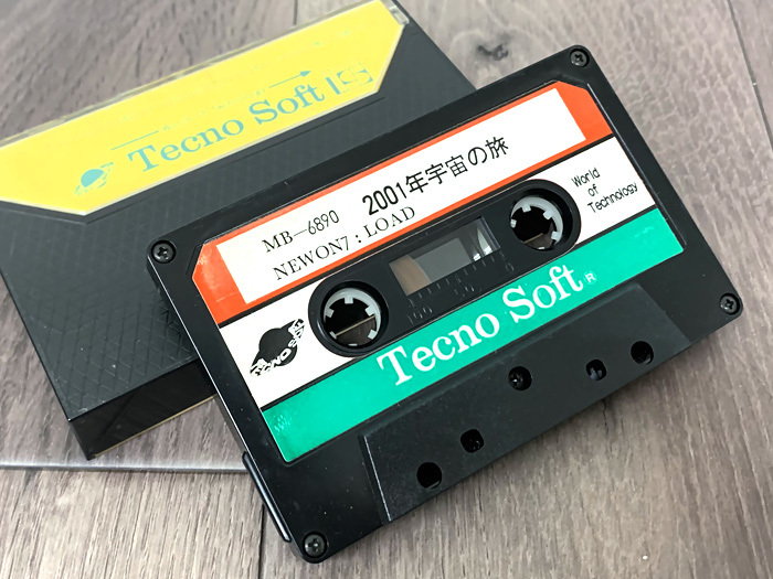 【傷や汚れあり】 BASIC MASTER LEVEL-3 2001年宇宙の旅 テクノソフト カセットテープソフト Techno Soft ベーシックマスターレベル3 日立 HITACHI の ...
