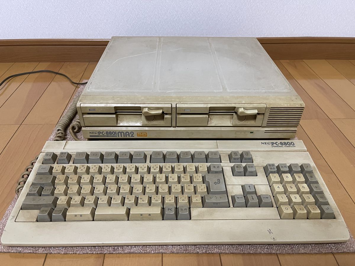 【傷や汚れあり】NEC PC-8801 MA2 、RGBケーブル、イース2等セットの落札情報詳細 - ヤフオク落札価格検索 オークフリー