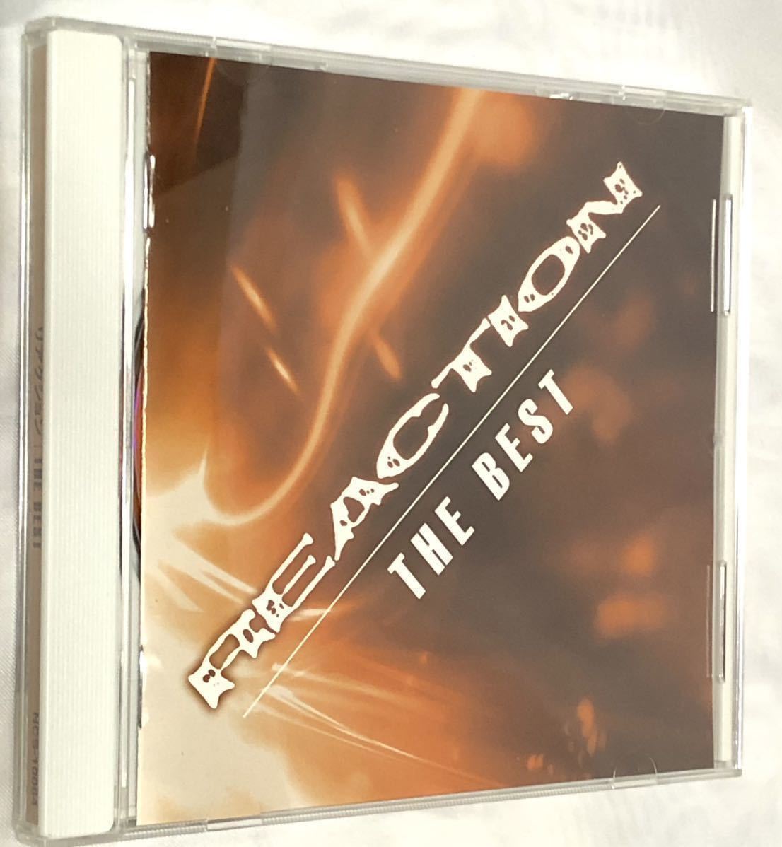 【目立った傷や汚れなし】REACTION / THE BEST 【Loppi・HMV限定】帯付き 【ジャパニーズメタル】リアクション / ザ ...