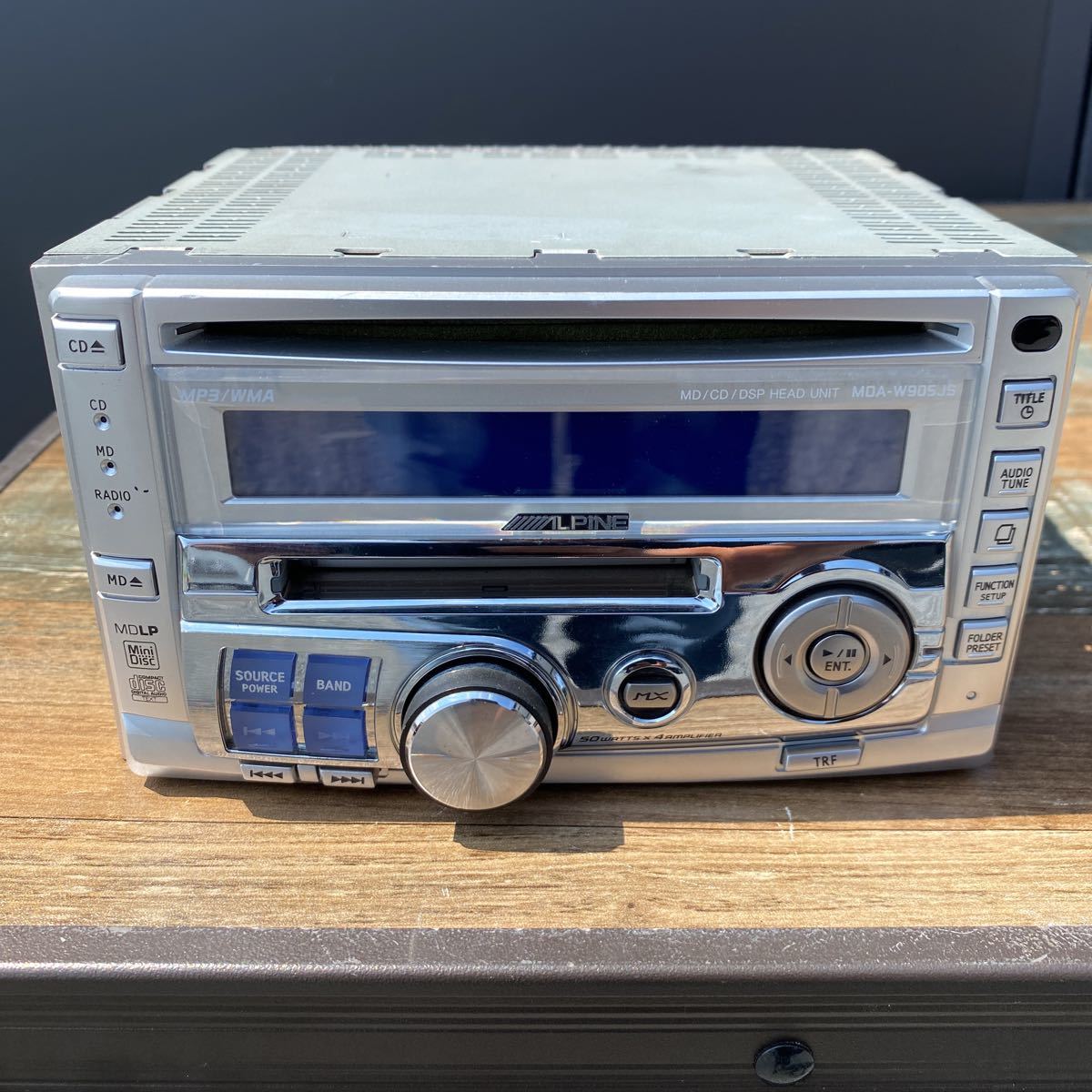【傷や汚れあり】ALPINE MD/CD/DSP UNIT MDA-W905JS 動作未確認 ジャンクの落札情報詳細 - Yahoo ...