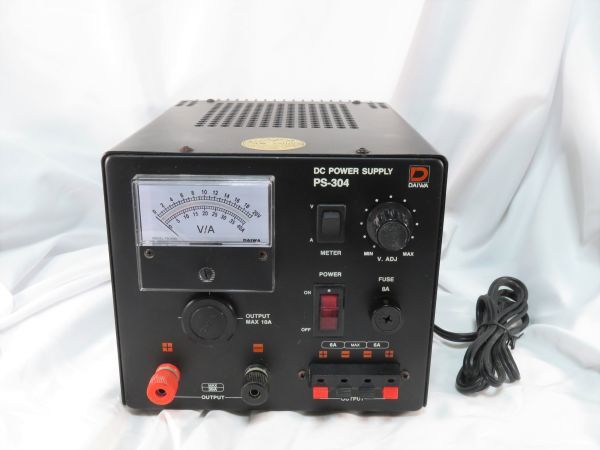 【やや傷や汚れあり】DAIWA 直流安定化電源33A AC100V→DC13.8V トランス式の落札情報詳細 - ヤフオク落札価格検索 オークフリー