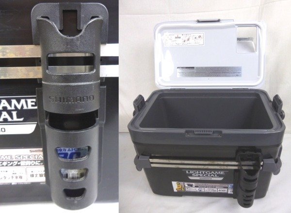 【やや傷や汚れあり】☆☆シマノ SHIMANO クーラーボックス 12L 釣り フィクセル ライトゲームスペシャル 120 LF-L12N ブラック☆USED品の落札情報詳細 - ヤフオク落札 ...
