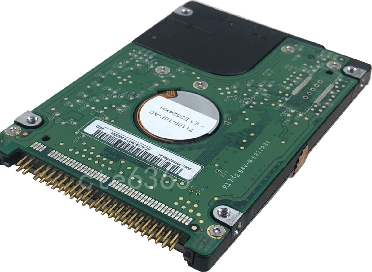 【やや傷や汚れあり】【中古パーツ】2.5インチ ノートパソコン用 IDE 内蔵ハードディスク 100GB HDD 1台 正常品の落札情報詳細 ...