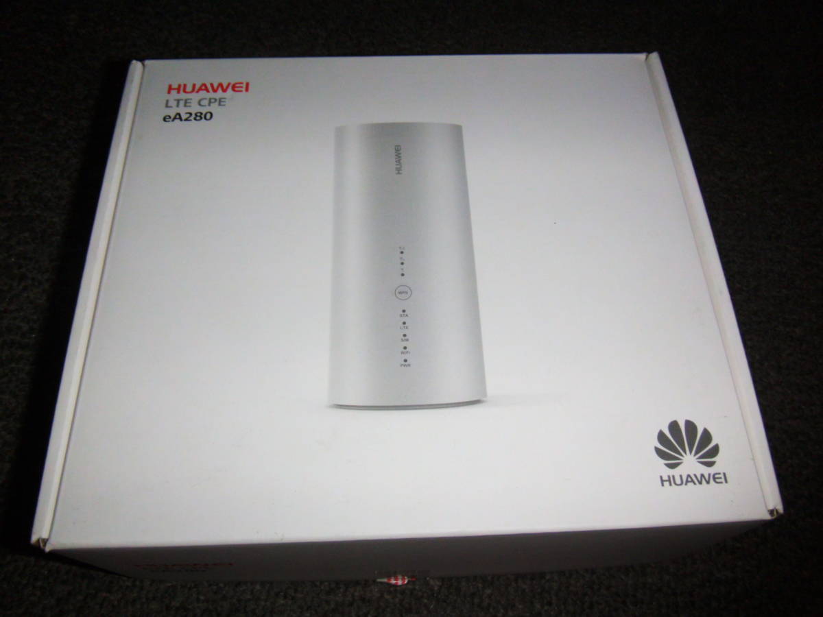 【やや傷や汚れあり】HUAWEI LTE CPE eA280-135 ルーター_ワイヤレスゲートウェイ ホーム SIMカードタイプ の落札情報 ...