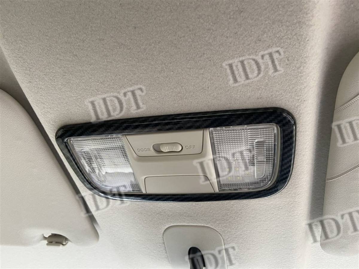 【未使用】IDT N-BOX/N-BOXカスタム フロント ルームランプカバー JF3 JF4 リング インテリアパネル トリム マップランプ ...