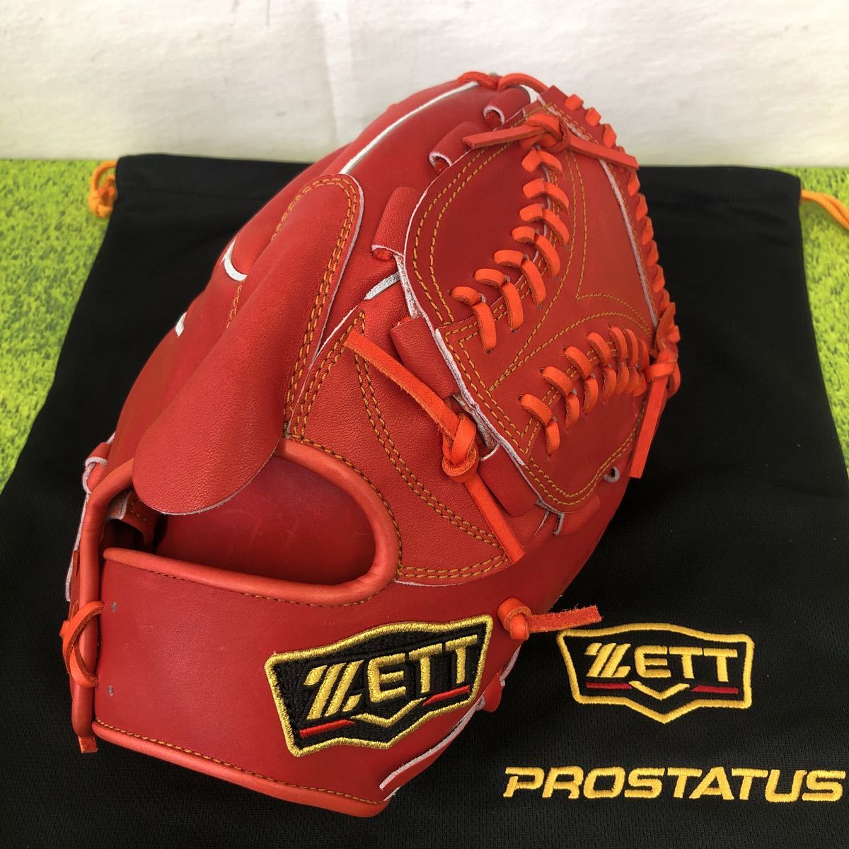 【未使用】G-1524 タグ付き未使用品 ゼットZETT プロステイタス PROSTATUS 硬式 BPROG710 投手用 グラブ グローブ 野球 袋付きの落札情報詳細 - ヤフオク落札価格 ...