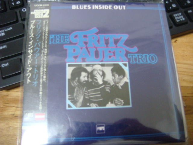 【目立った傷や汚れなし】FRITZ PAUER BLUES INSIDE OUT 紙ジャケ cd 帯付き フリッツ パウアー ブルース ...