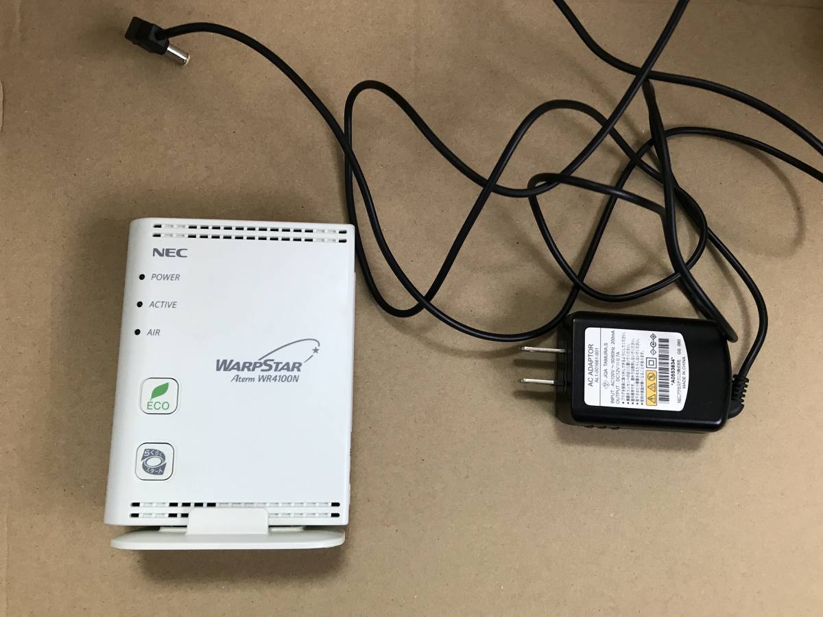 【送料無料】NEC無線WIFIルータ WARPSTAR Aterm WR8170N らくらくスタートモード/ECOモードの落札情報詳細 ...