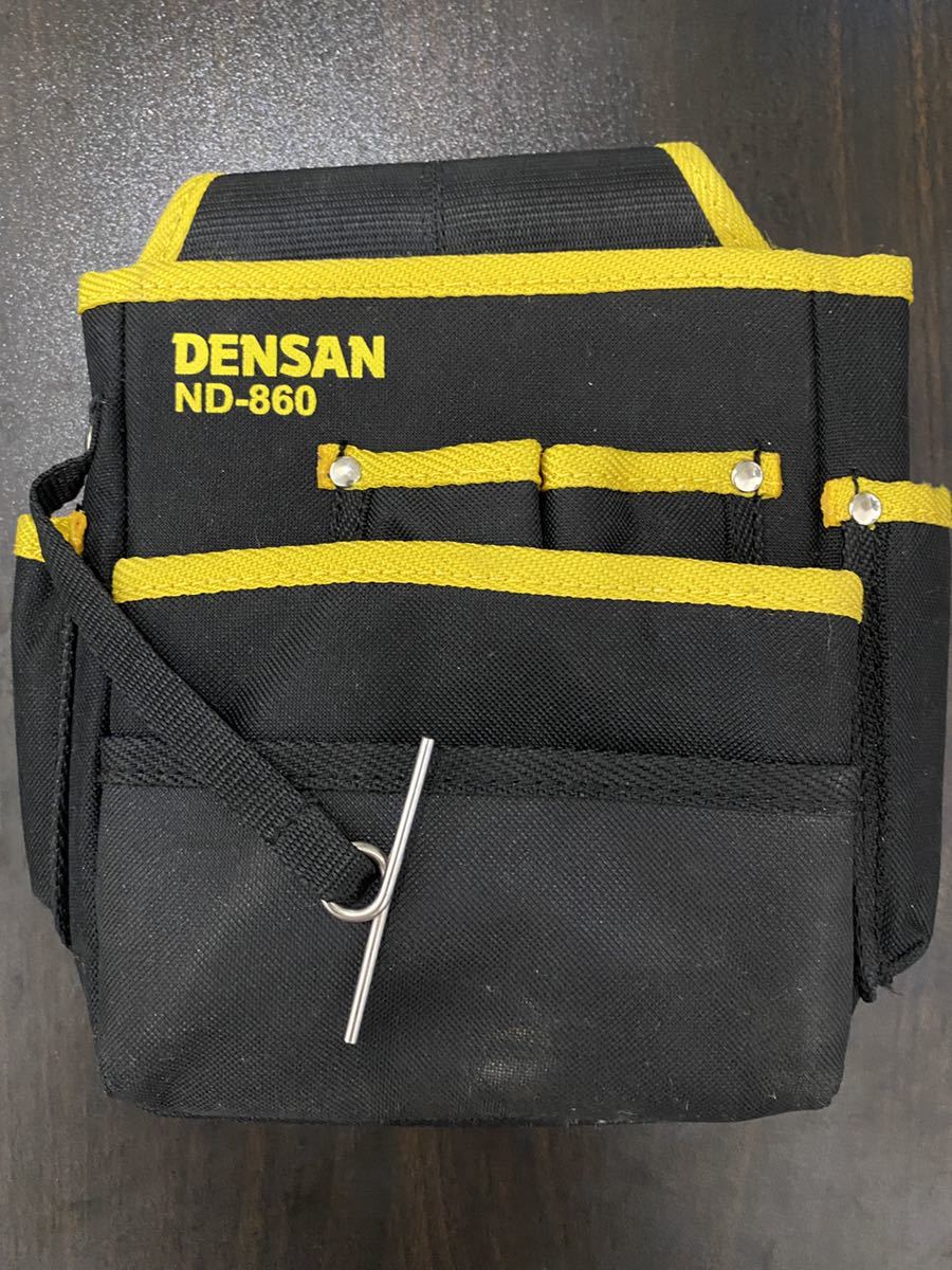 【やや傷や汚れあり】デンサン densan 電工キャンバスハイポーチ ND-860 電気工事 腰道具の落札情報詳細 - ヤフオク落札価格検索 オークフリー