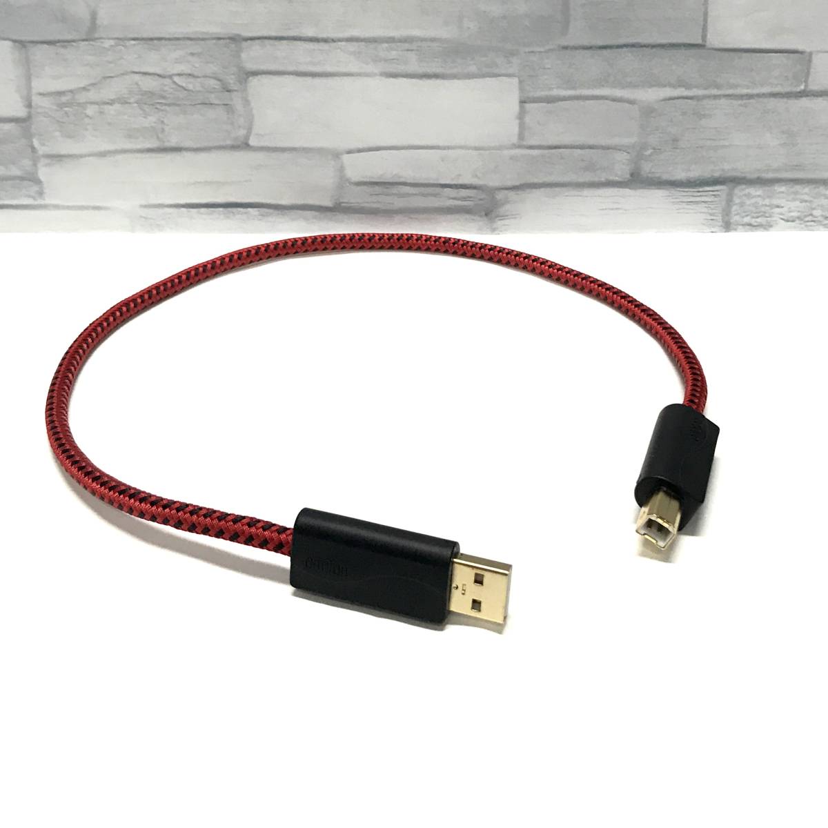 【やや傷や汚れあり】ortofon DGI-K2 Silver USB Digital Cable 0.5m High Speed USB2.0 オルトフォン 純銀線 USBケーブル ...