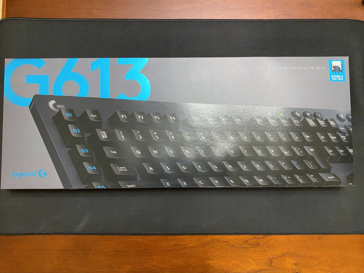 【未使用】【未使用】G613 ワイヤレスゲーミングメカニカルキーボード ＋ おまけの落札情報詳細 - ヤフオク落札価格検索 オークフリー