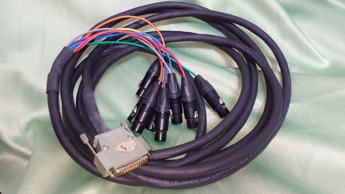 【やや傷や汚れあり】【おすすめ】【DTM】【再値下げ】D-sub25ピンXLRメス 5m その7 ベルデン 1512C Belden マルチケーブル ノイトリック 卓録の落札情報詳細 ...