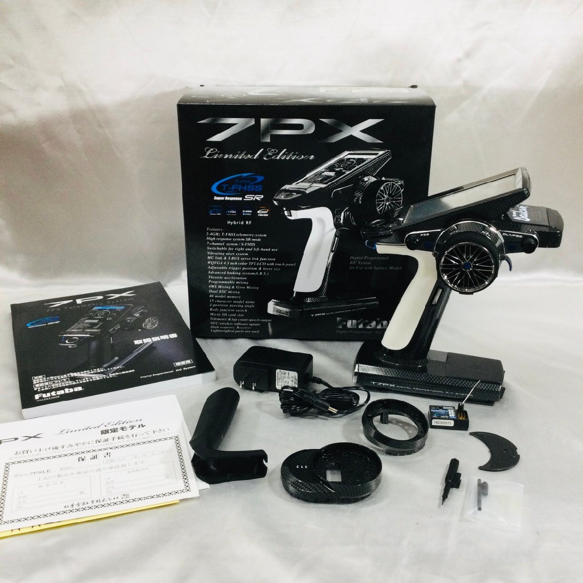 【やや傷や汚れあり】【状態良好/TO】Futaba フタバ 7PX リミテッドエディション プロポ 2.4GHz R334SBS-E 受信機 ...