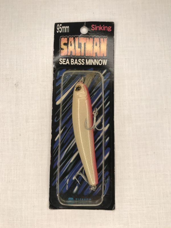 【未使用】65 未使用【 TIEMCO / ティムコ / SALTMAN 】SINKING 16g 95mm SM95S【 SEA BASS ...