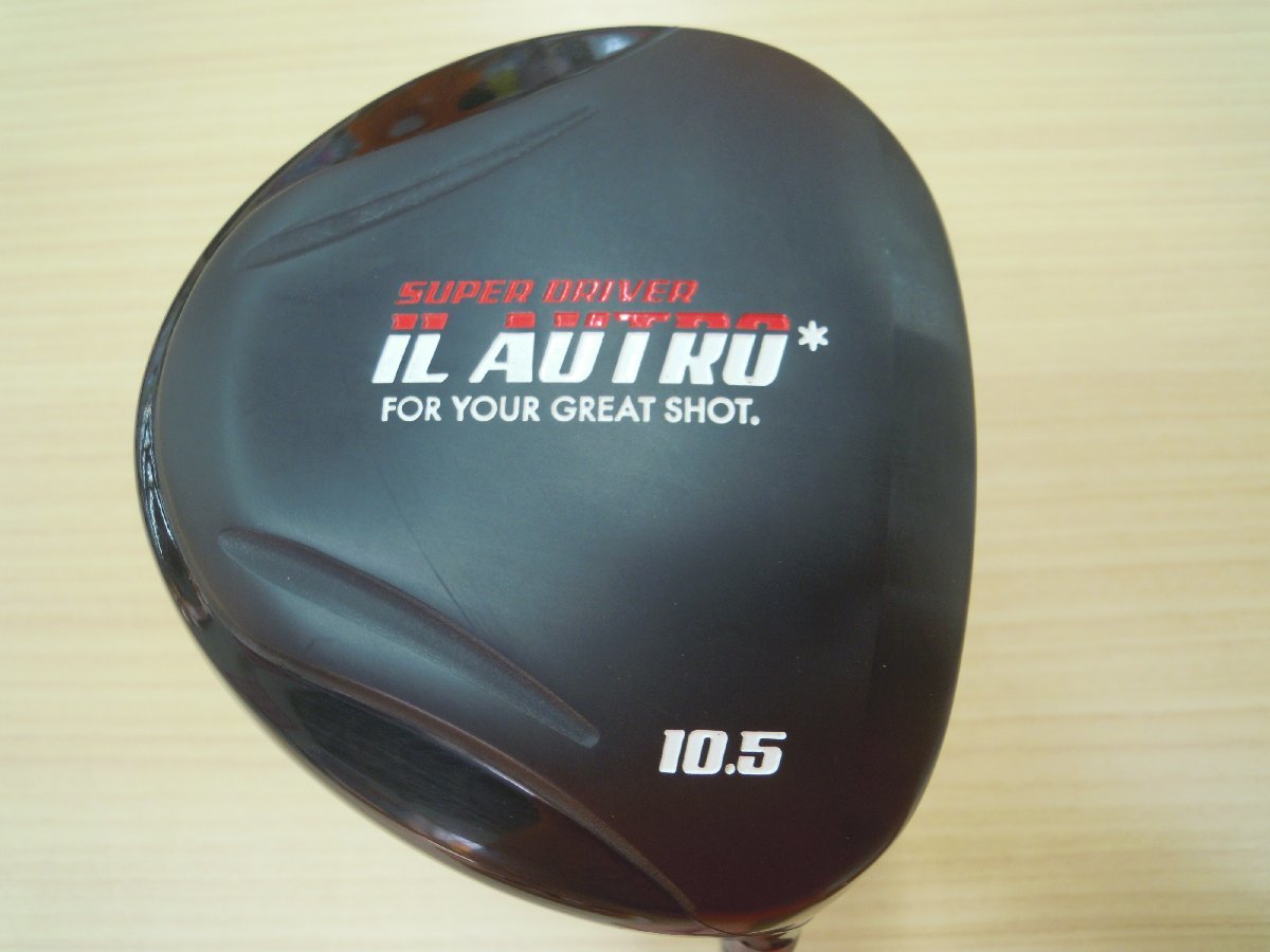【やや傷や汚れあり】 中古 ルール不適合 485cc 高反発モデル シダーズゴルフ IL AUTRO 10.5° 純正シャフトSRフレックス ...