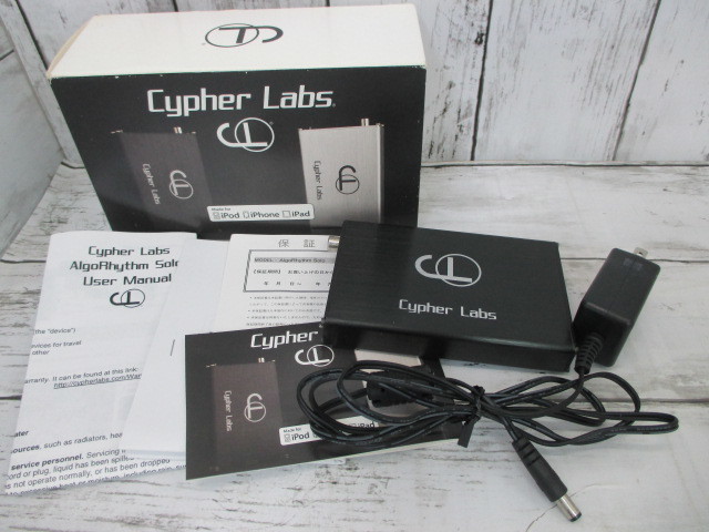 【やや傷や汚れあり】10202RTZ8 Cypher Labs AlgoRhythm Solo ブラック 箱付き DAC 中古の落札情報詳細 - ヤフオク落札価格検索 オークフリー