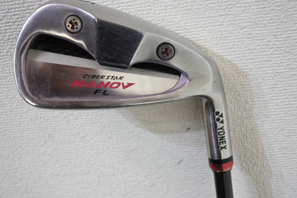【傷や汚れあり】【KSD/S2/37】ヨネックス レディースアイアン 5番 NANOV FL・サイバースター Flex L ユースド の落札情報詳細 - Yahoo!オークション落札価格検索 ...