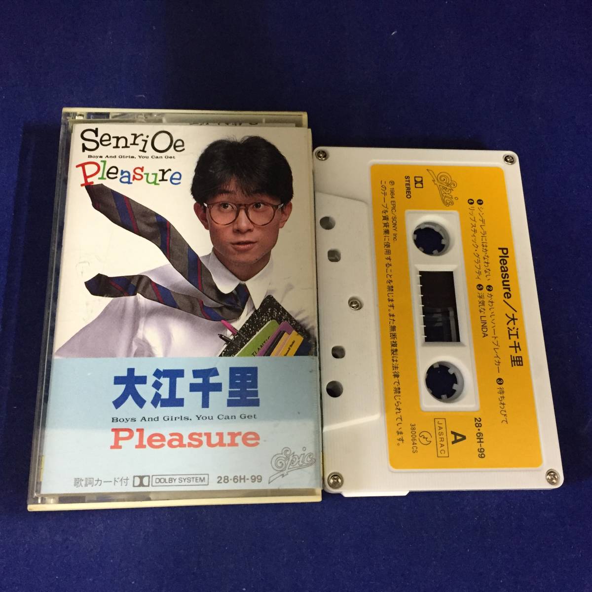 【傷や汚れあり】G09098 カセットテープ Pleasure 大江千里の落札情報詳細 - ヤフオク落札価格検索 オークフリー