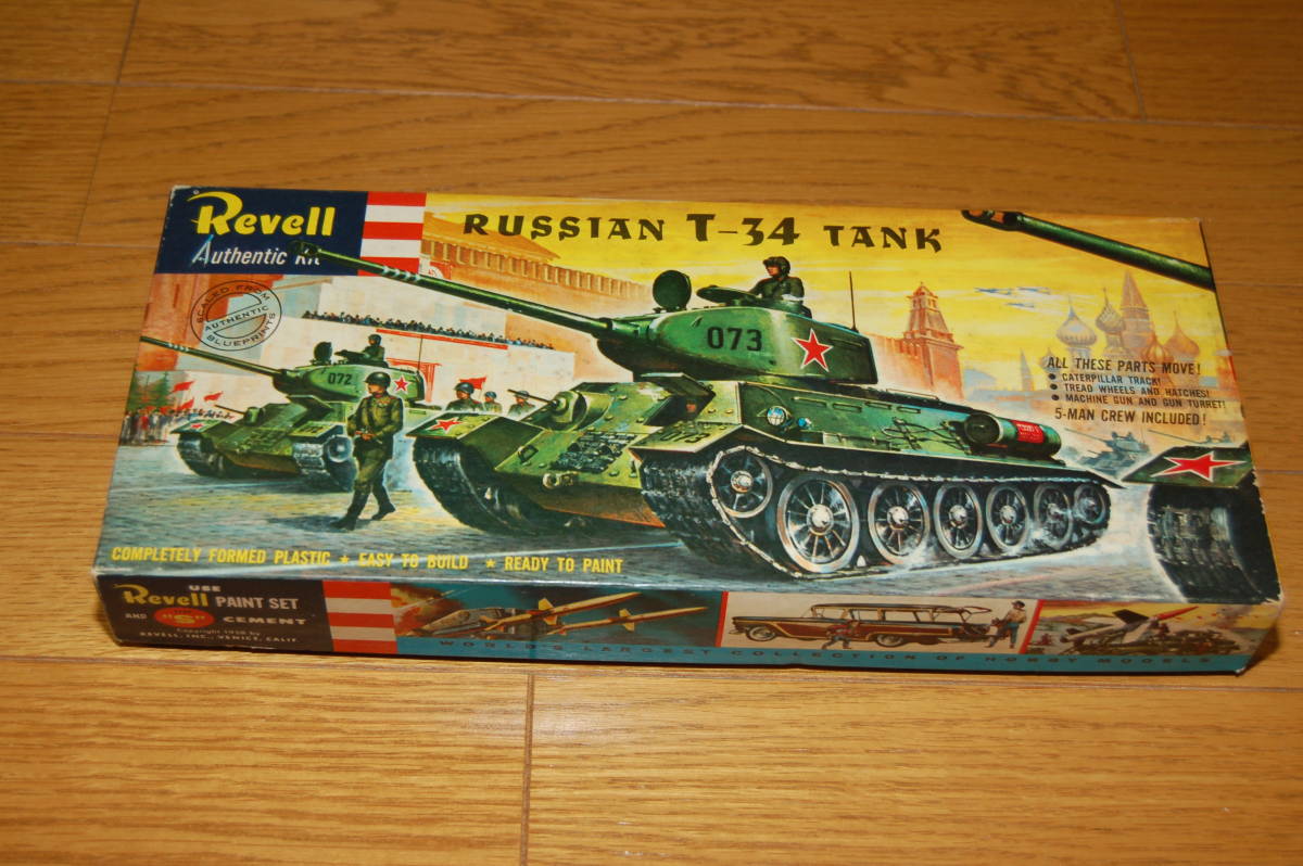 【傷や汚れあり】REVELL/レベル 1/39 T-34 (貼箱） の落札情報詳細 - Yahoo!オークション落札価格検索 オークフリー