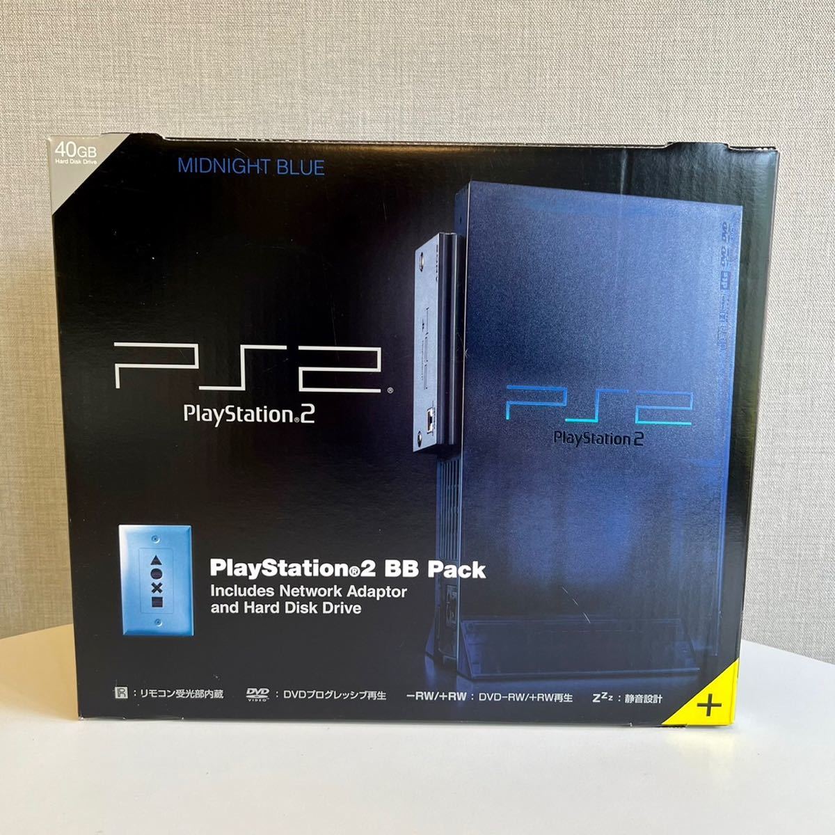【目立った傷や汚れなし】SONY PlayStation2 BB Pack SCPH-50000 MB/NH プレステ2 本体 プレイステーション2 ミッドナイトブルー PS2 美品の落札情報 ...