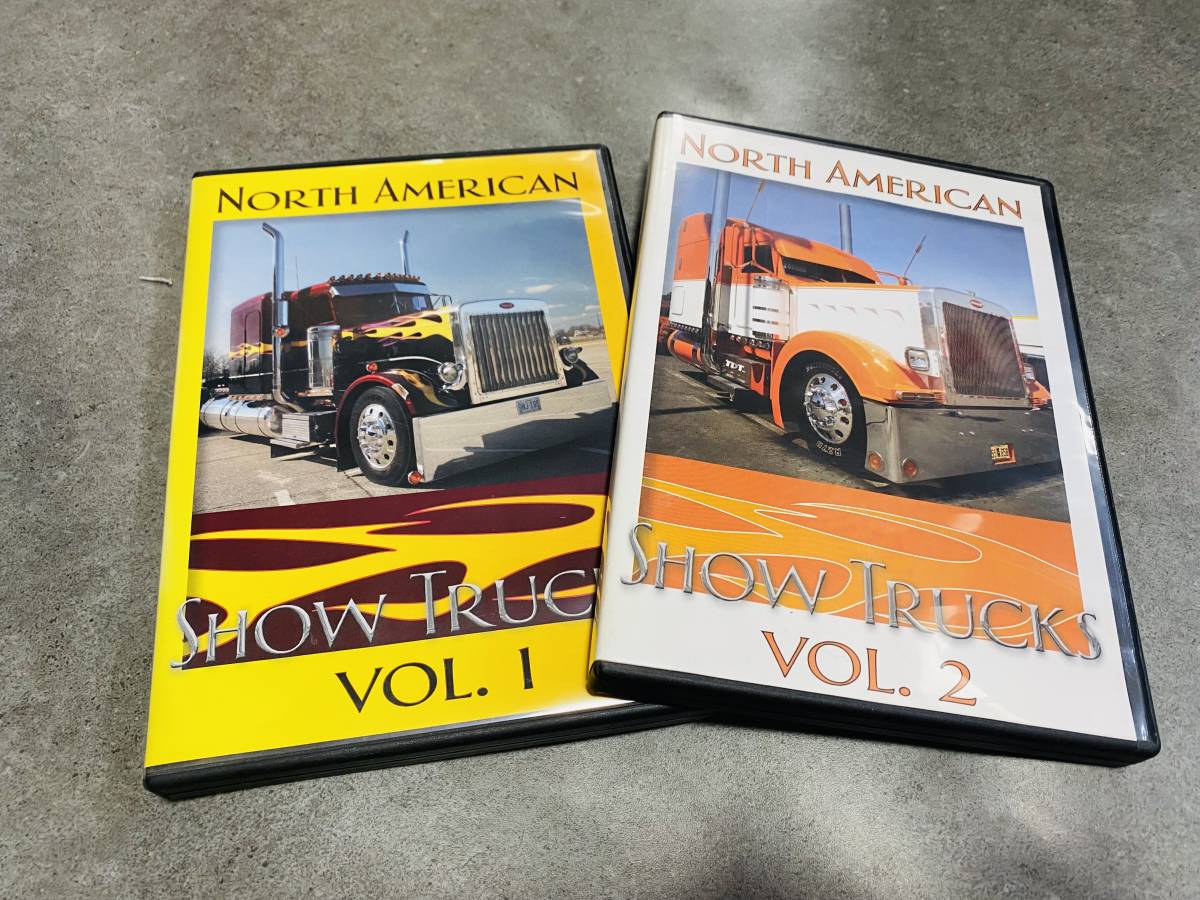 【目立った傷や汚れなし】送料無料 希少★NORTH AMERICAN SHOW TRUCKS ショートラックス VOL.1・2セット DVD ...