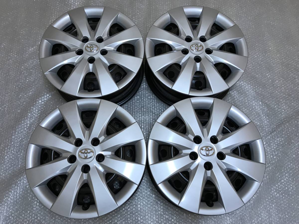 【やや傷や汚れあり】☆極上品☆ トヨタ NZT260 ZRT260 ZRT261 ZRT265 プレミオ 純正 15インチ 6J スチール ...