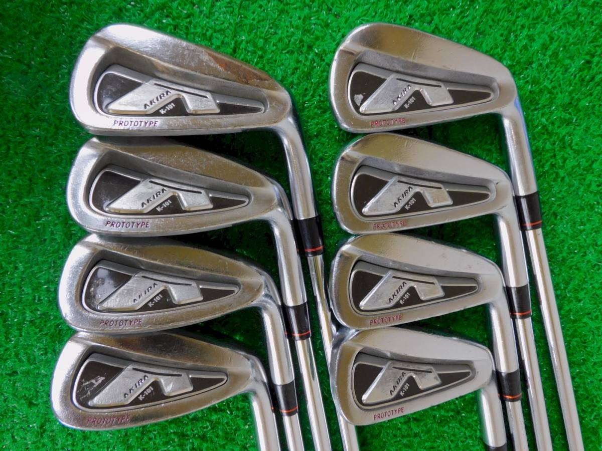 【傷や汚れあり】【A718】アキラ K-101 PROTOTYPE 8本 DG SENSICORE-X100の落札情報詳細 - ヤフオク落札価格検索 オークフリー