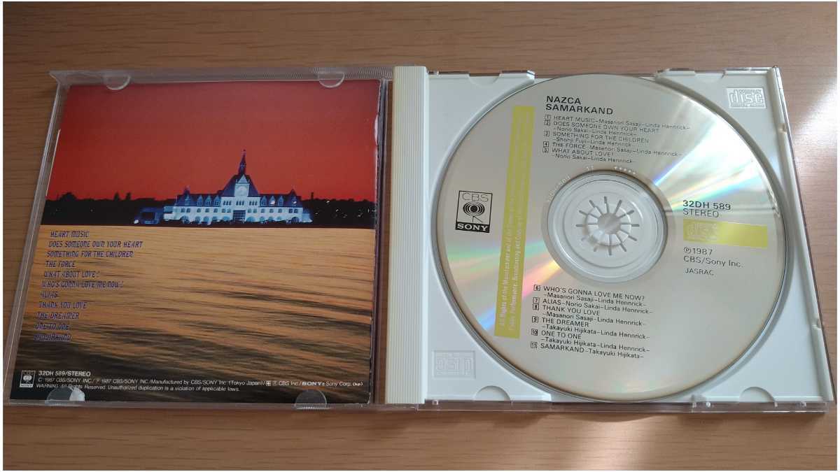 【やや傷や汚れあり】レア 廃盤 CD Nazca(ナスカ)/Samarkand(サマルカンド) /笹路正徳/土方隆行/坂井紀雄/ の落札情報 ...