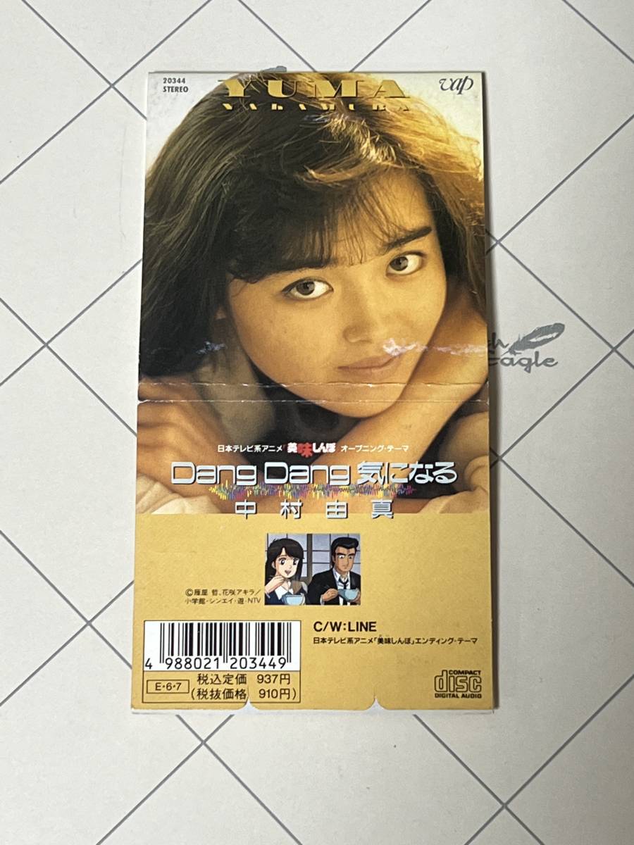 【やや傷や汚れあり】★美味しんぼ OP EDテーマ CDシングル「Dang Dang 気になる／LINE 中村由真」★の落札情報詳細 - ヤフオク落札価格検索 オークフリー