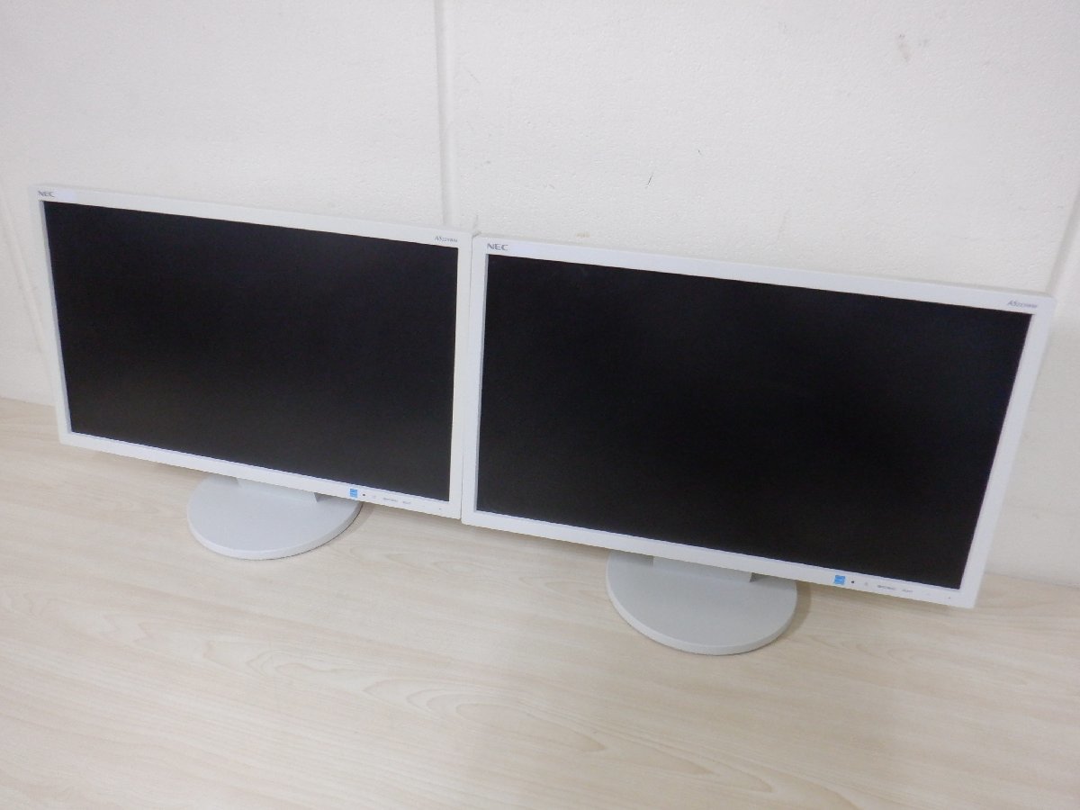 【やや傷や汚れあり】NEC AS-223WM-W5 21.5Inch FULLHDワイドモニタ－2台 (B-33)の落札情報詳細 - ヤフオク ...