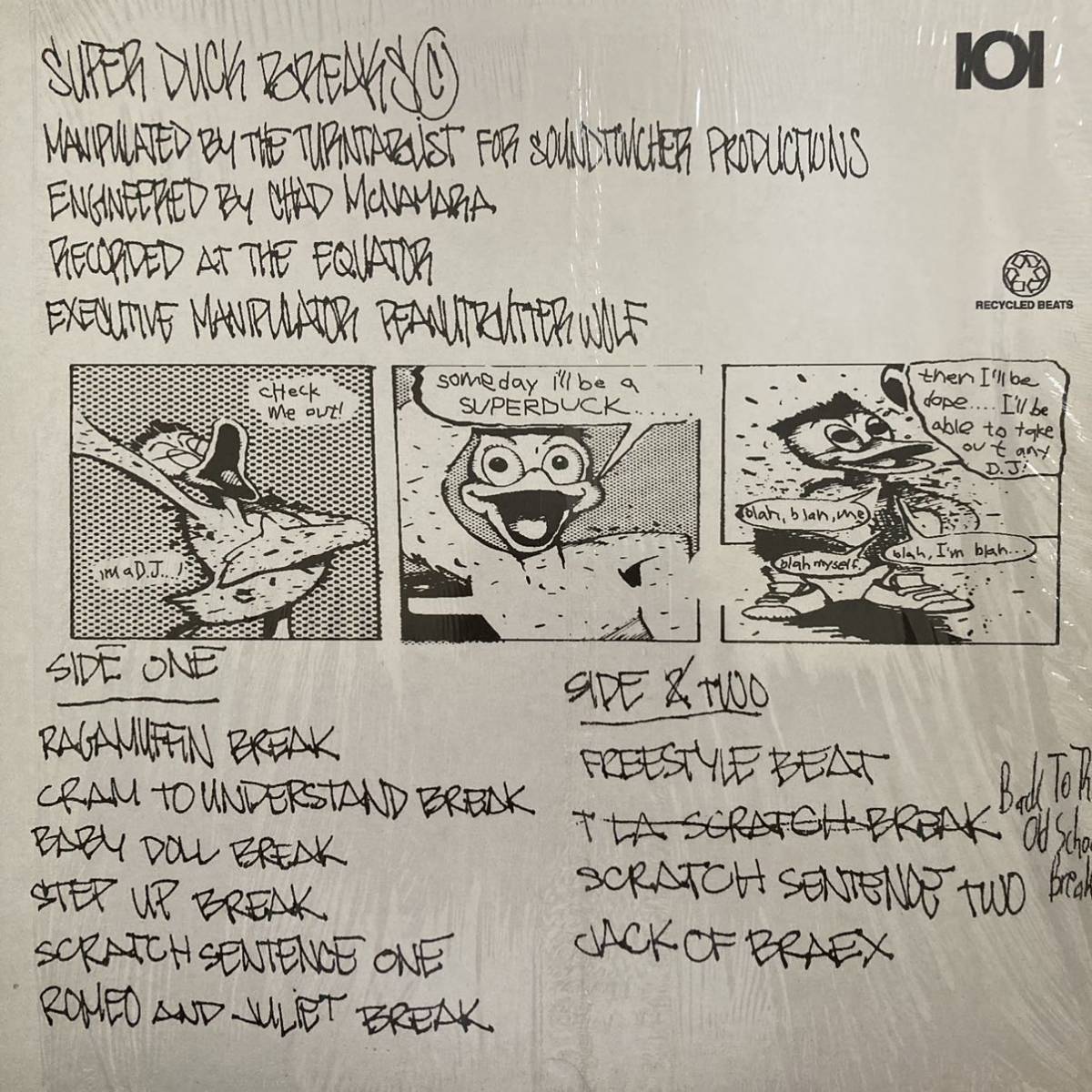 【やや傷や汚れあり】【LP】1996年 US盤 The Turntablist / Super Duck Breaks ...The Saga Begins バトルブレイクス の落札情報詳細 ...
