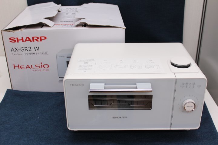【未使用に近い】 【動作保証出品】美品 シャープ/SHARP ヘルシオ グリエ トースター AX-GR2-W 2021年製 ウォーターオーブン専用機 ホワイト の落札情報詳細 - ヤフオク落札 ...
