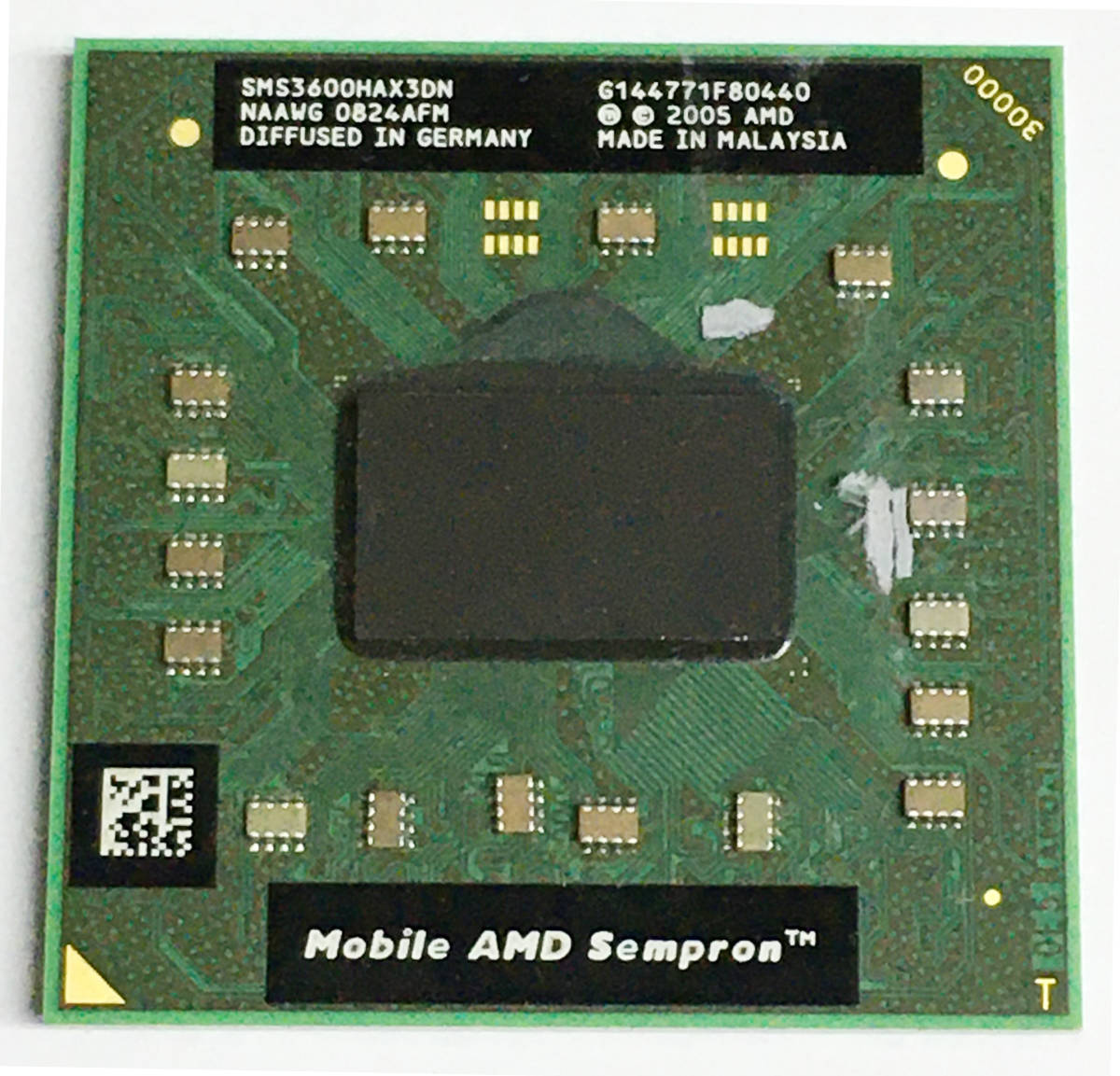 【やや傷や汚れあり】【中古パーツ】【CPU】複数可 まとめ買いと送料がお得!!AMD Mobile Sempron 3600+ 2.0GHz ...
