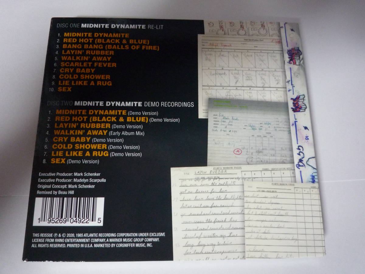 【未使用に近い】KIX / MIDNITE DYNAMITE RE-IT 35TH ANNIVERSARY SPECIAL EDITIONの ...