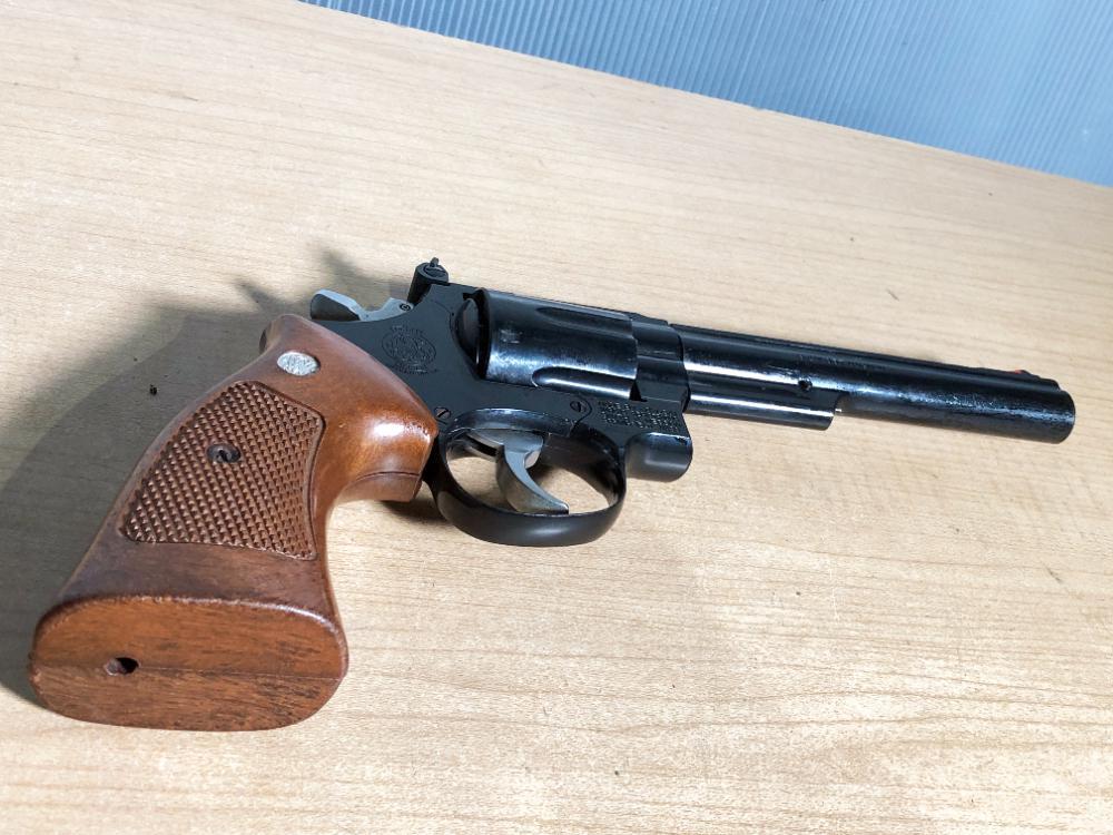 【傷や汚れあり】357 MAGNUM SMG 10.77 KOKUSAI SANGYO SMITH & WESSON モデルガン SMG の ...