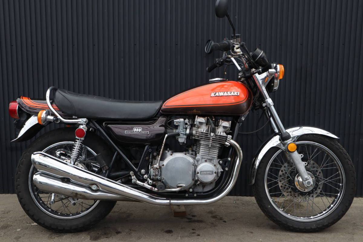 【やや傷や汚れあり】静岡市 KZ900 車検満タン ノンレス Z1 Z2 Z750RS Z750D1 Z750FX CB750K GS400 CB400F Z400FX Z550FX ...