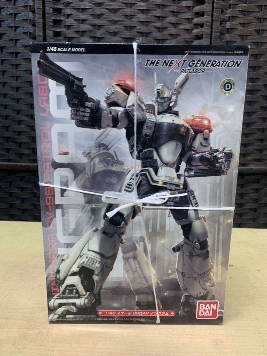 【未使用】THE NEXT GENERATION パトレイバー イングラム 1/48スケール 98式AV イングラム 未開封の落札情報詳細 ...